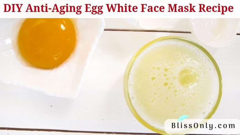 DIY Anti-Aging Egg White Face Mask - BlissOnly