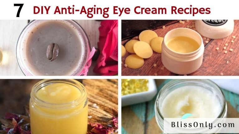 7 Easy DIY Anti-Aging Eye Cream Recipes - BlissOnly